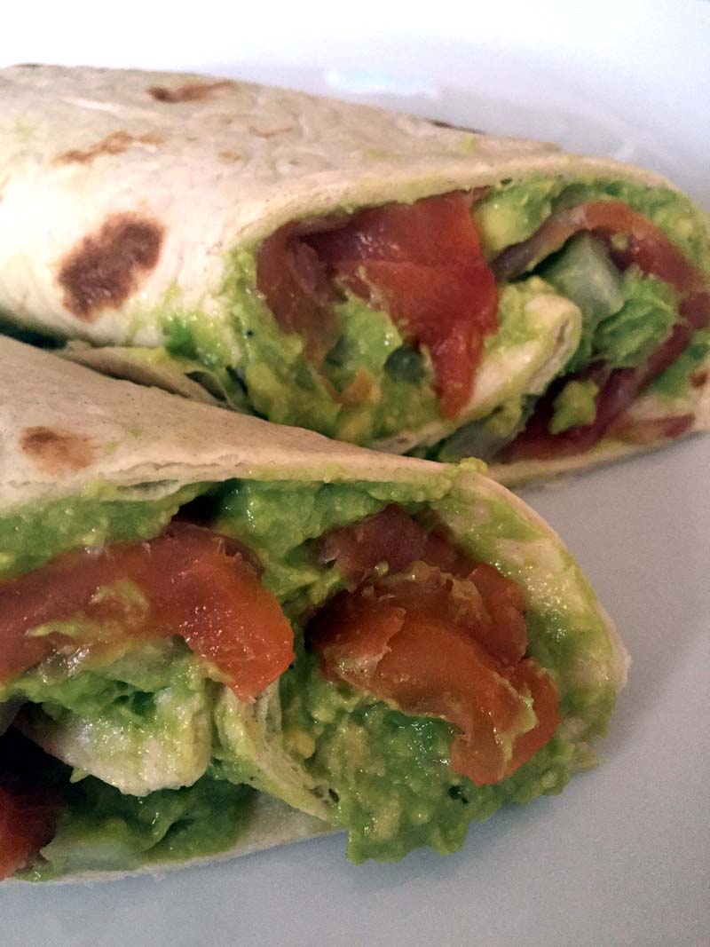 Smoked Salmon And Avocado Tortilla Rolls (Wraps) Recipe – Melanie Cooks