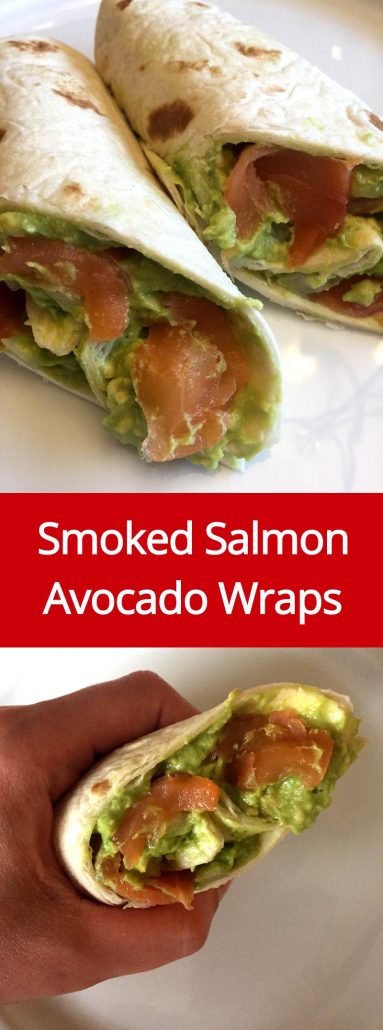 Smoked Salmon And Avocado Tortilla Rolls (Wraps) Recipe – Melanie Cooks