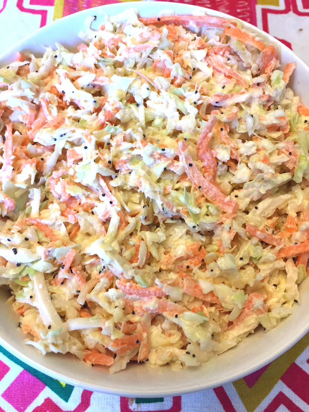 Creamy Sweet Coleslaw Restaurant-Style Recipe – Best Ever! – Melanie Cooks