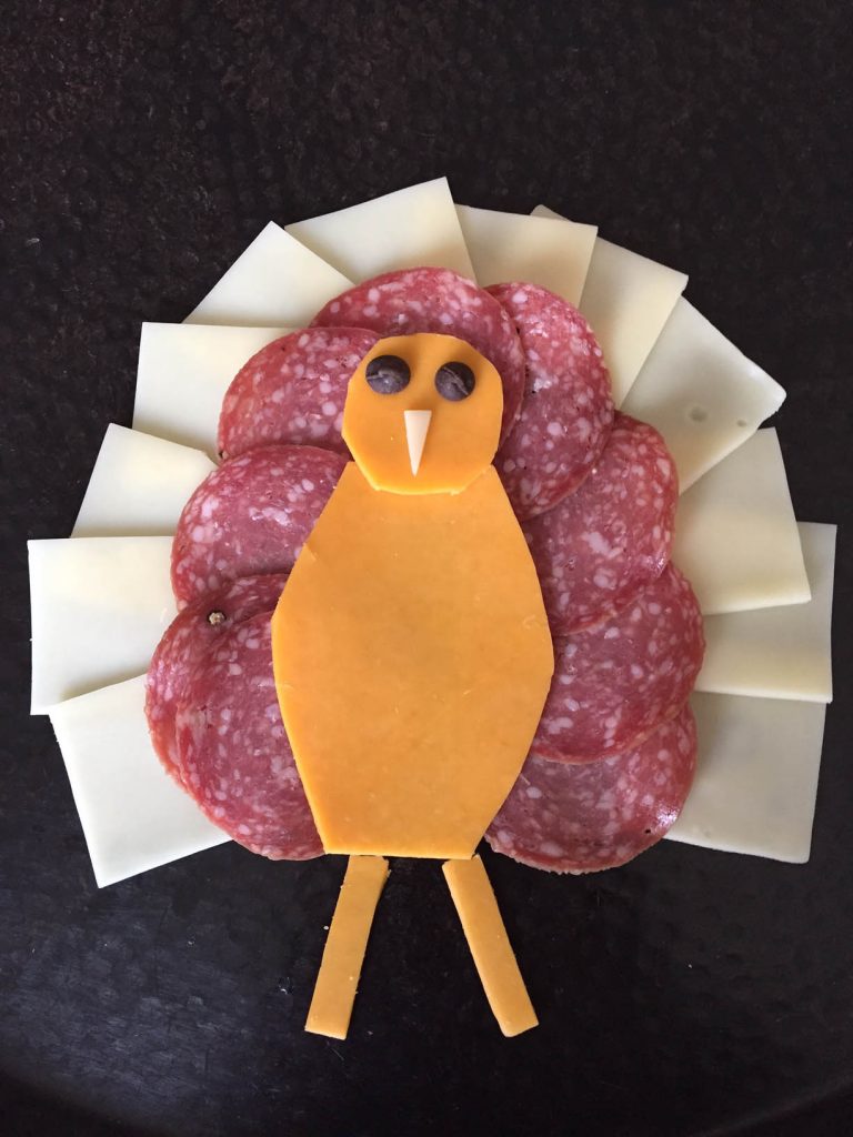 Thanksgiving Turkey-Shaped Cheese Platter Appetizer Recipe – Melanie Cooks