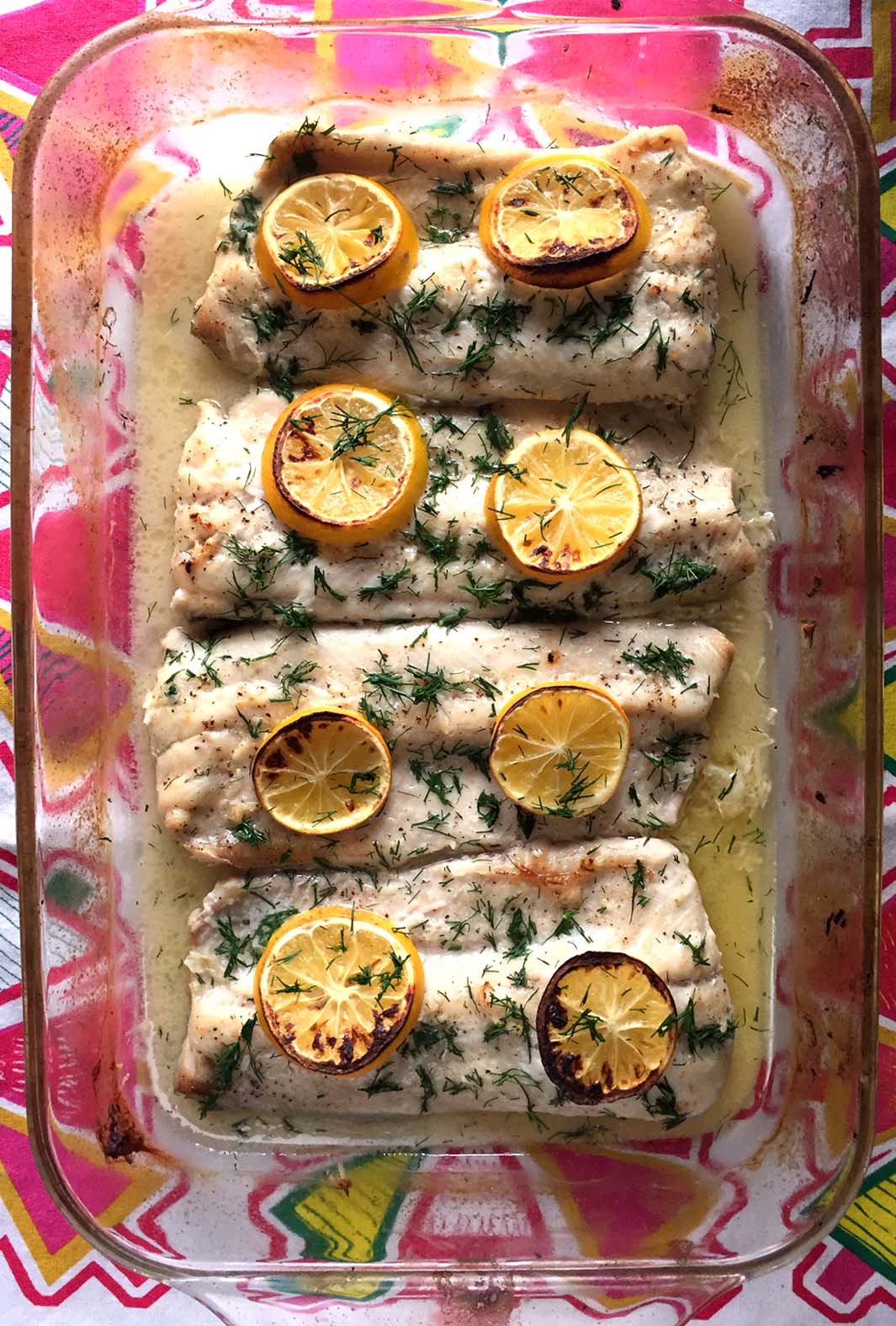 Baked Lemon Garlic Butter Tilapia/White Fish – Melanie Cooks