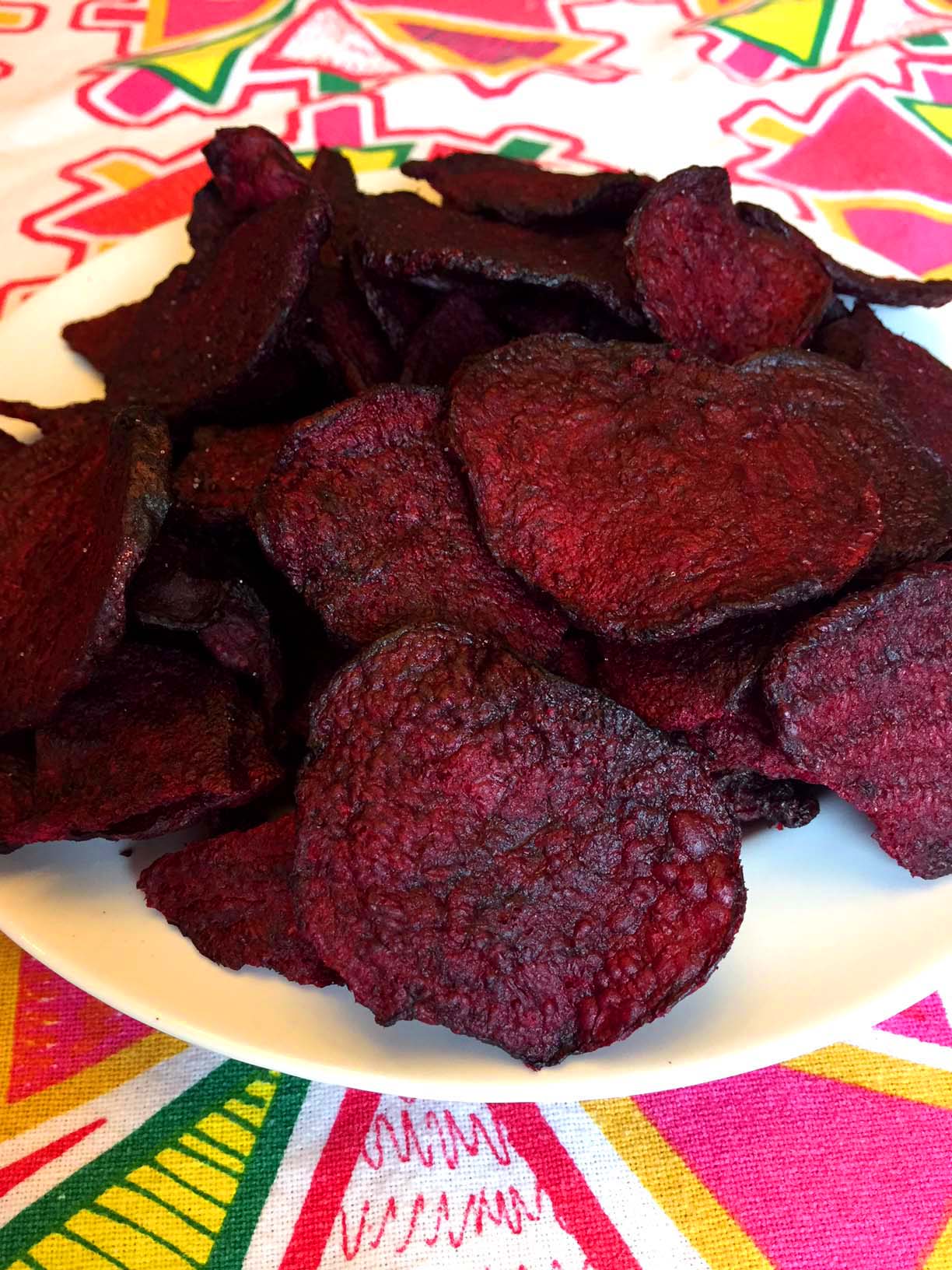 Baked Beet Chips Recipe – Melanie Cooks