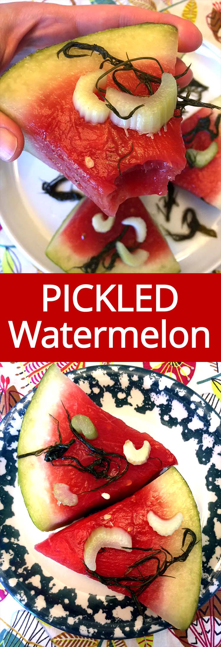 Pickled Watermelon Recipe – Melanie Cooks
