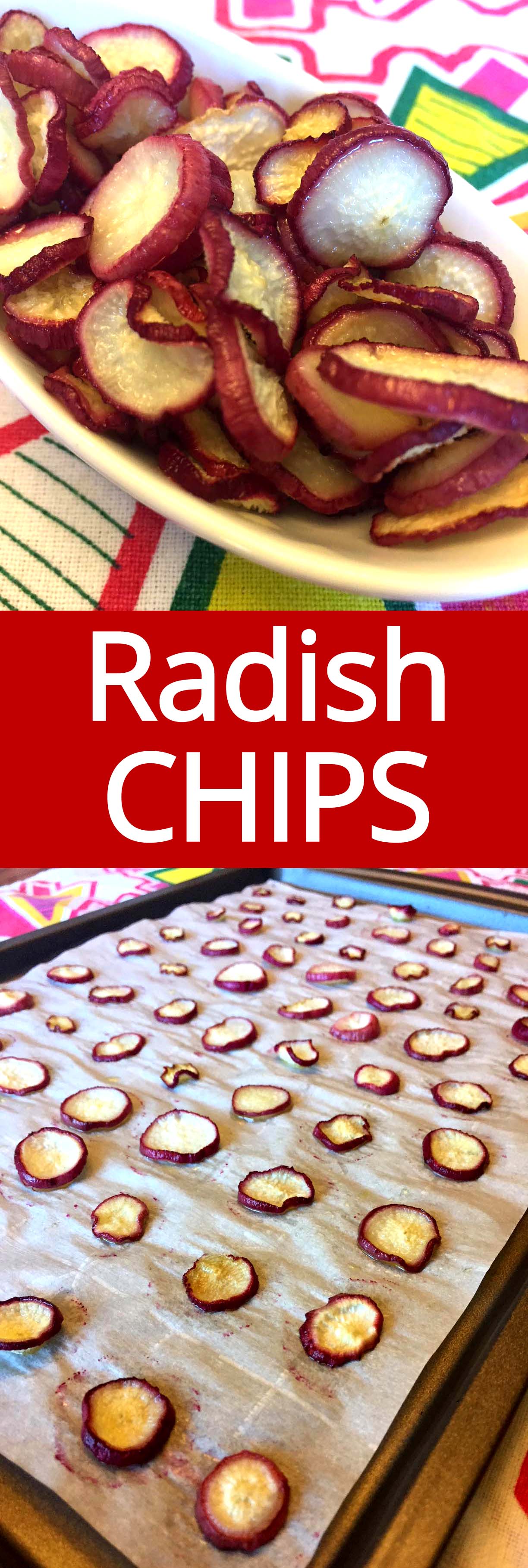 Baked Radish Chips Recipe – Melanie Cooks
