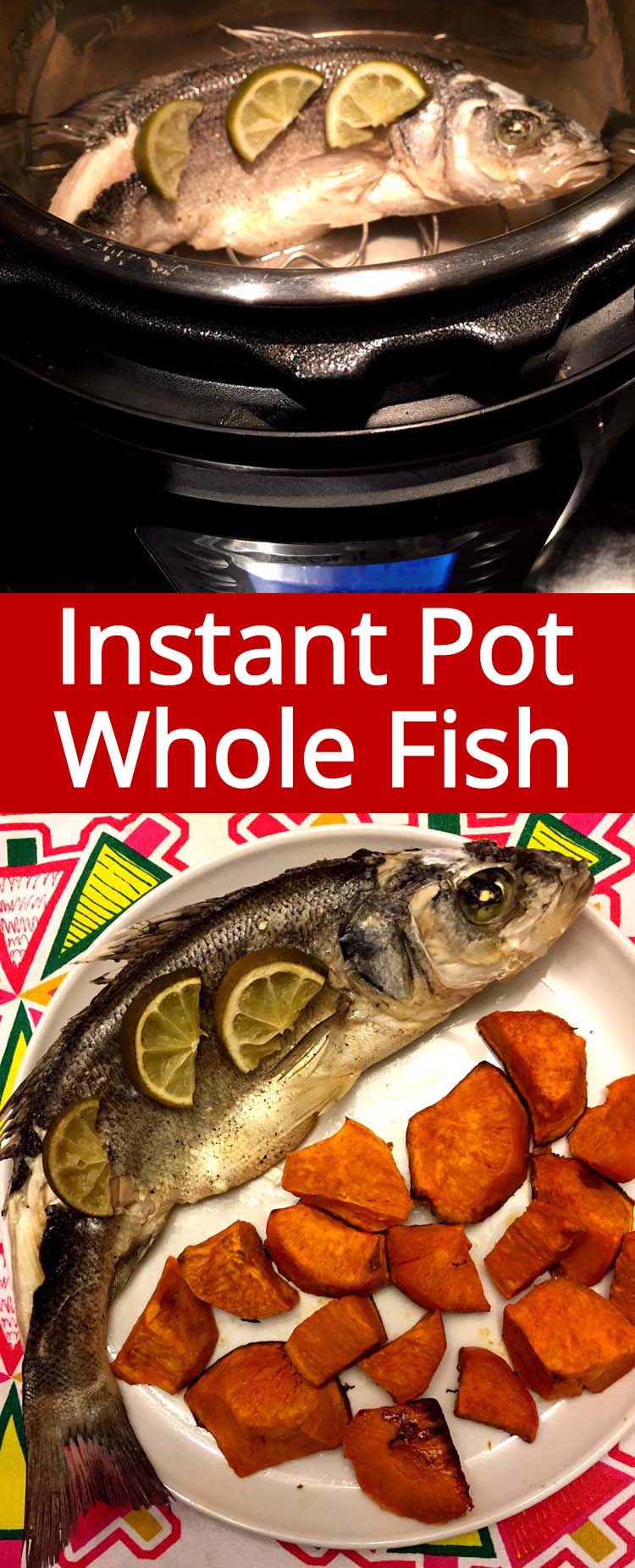 Instant Pot Whole Fish (Fresh or Frozen) – Melanie Cooks