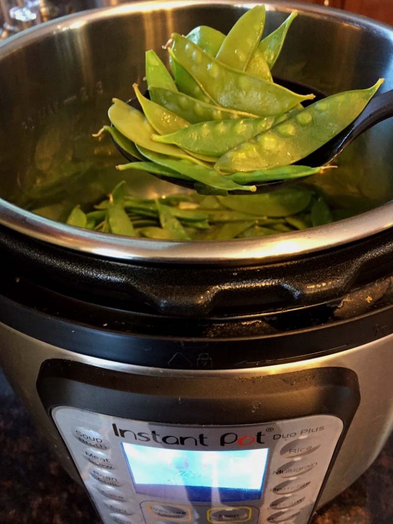 Instant Pot Snow Peas – Melanie Cooks