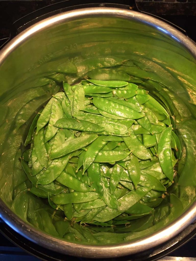 Instant Pot Snow Peas – Melanie Cooks