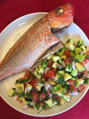 Baked Whole Red Snapper Recipe – Melanie Cooks