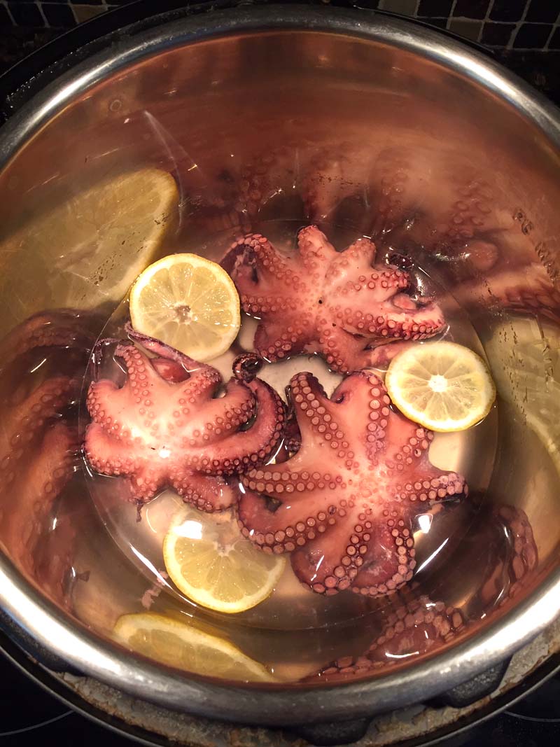 Instant Pot Octopus – Melanie Cooks
