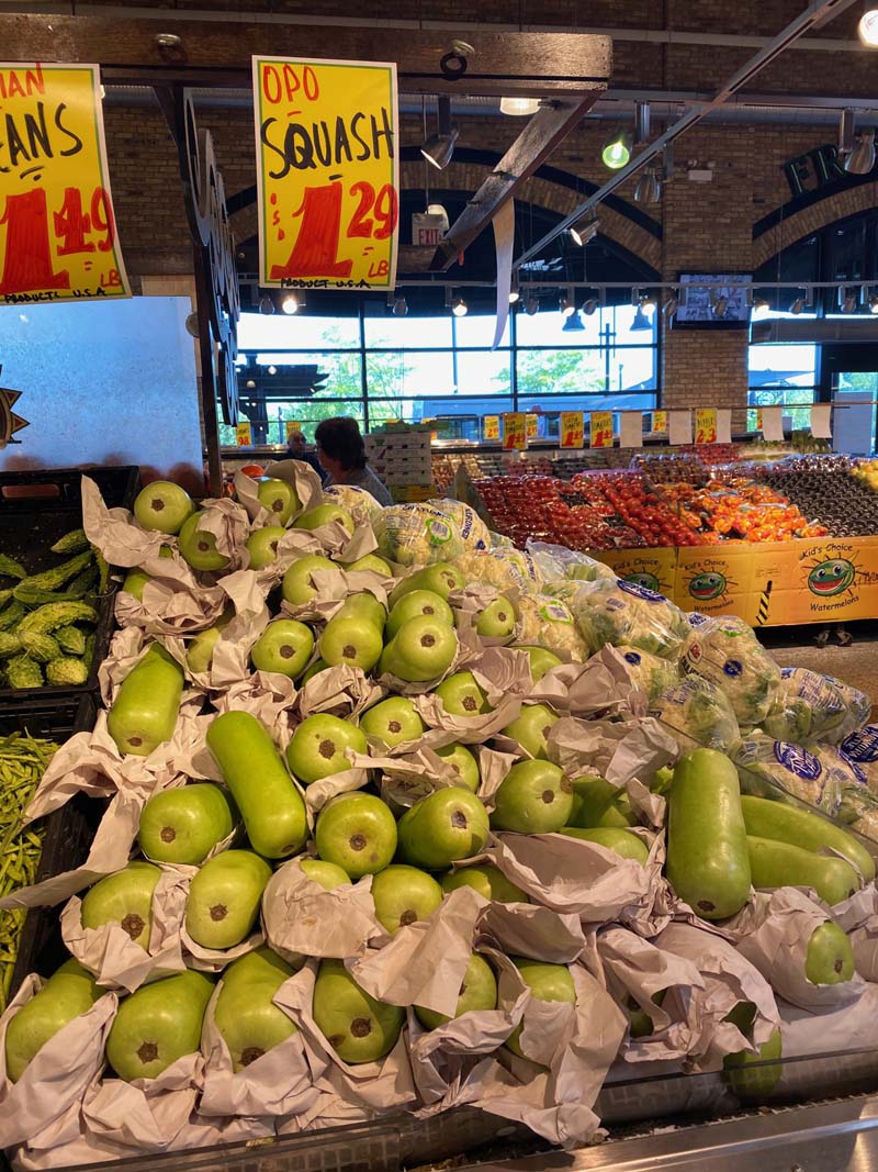 Roasted Opo Squash – Melanie Cooks