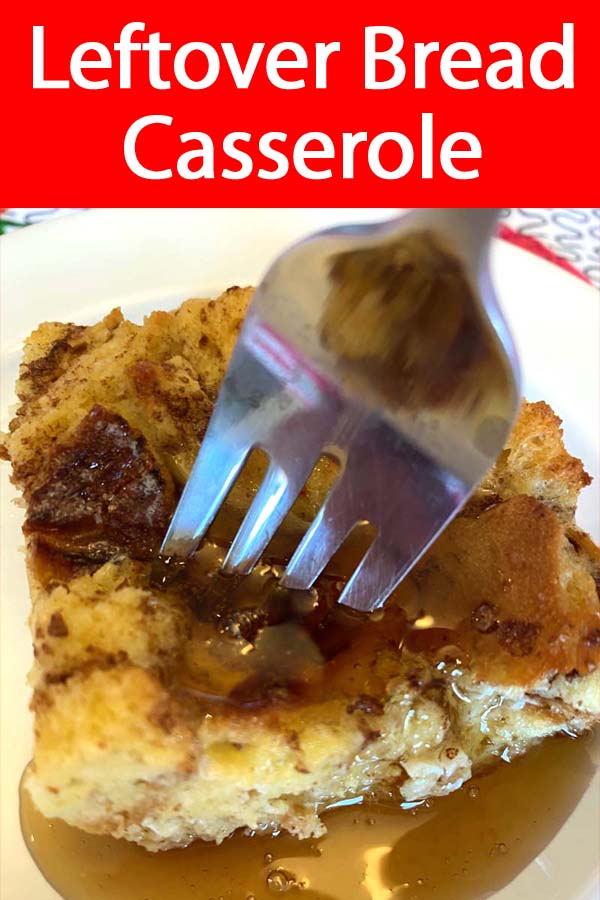 Leftover Bread Breakfast Casserole – Melanie Cooks