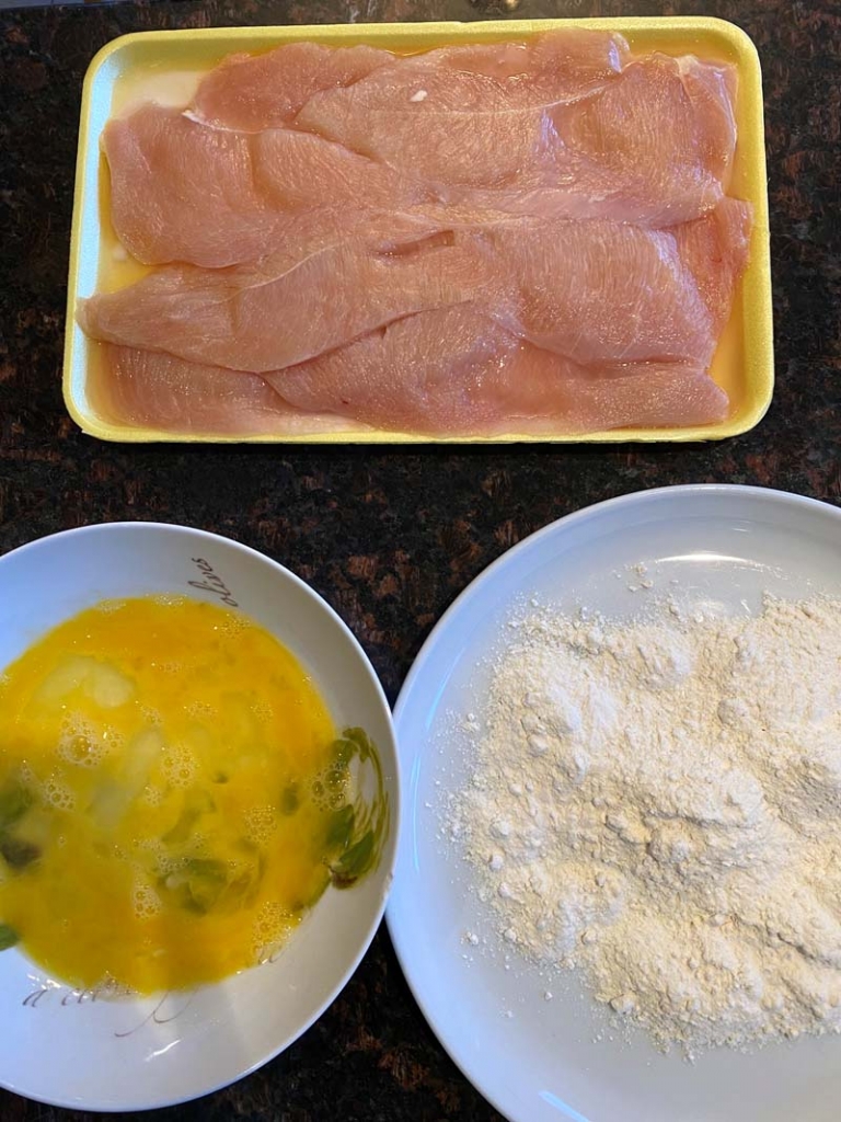 Fried Chicken With Egg And Flour – Melanie Cooks