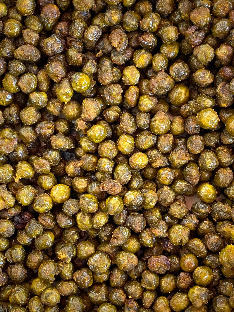 Air Fryer Crunchy Roasted Green Peas – Melanie Cooks