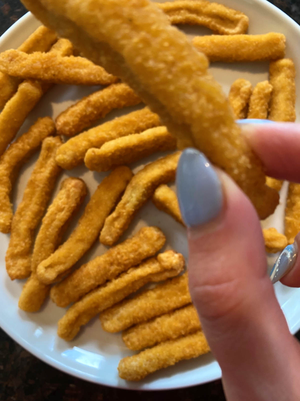 Frozen Chicken Fries In The Air Fryer – Melanie Cooks