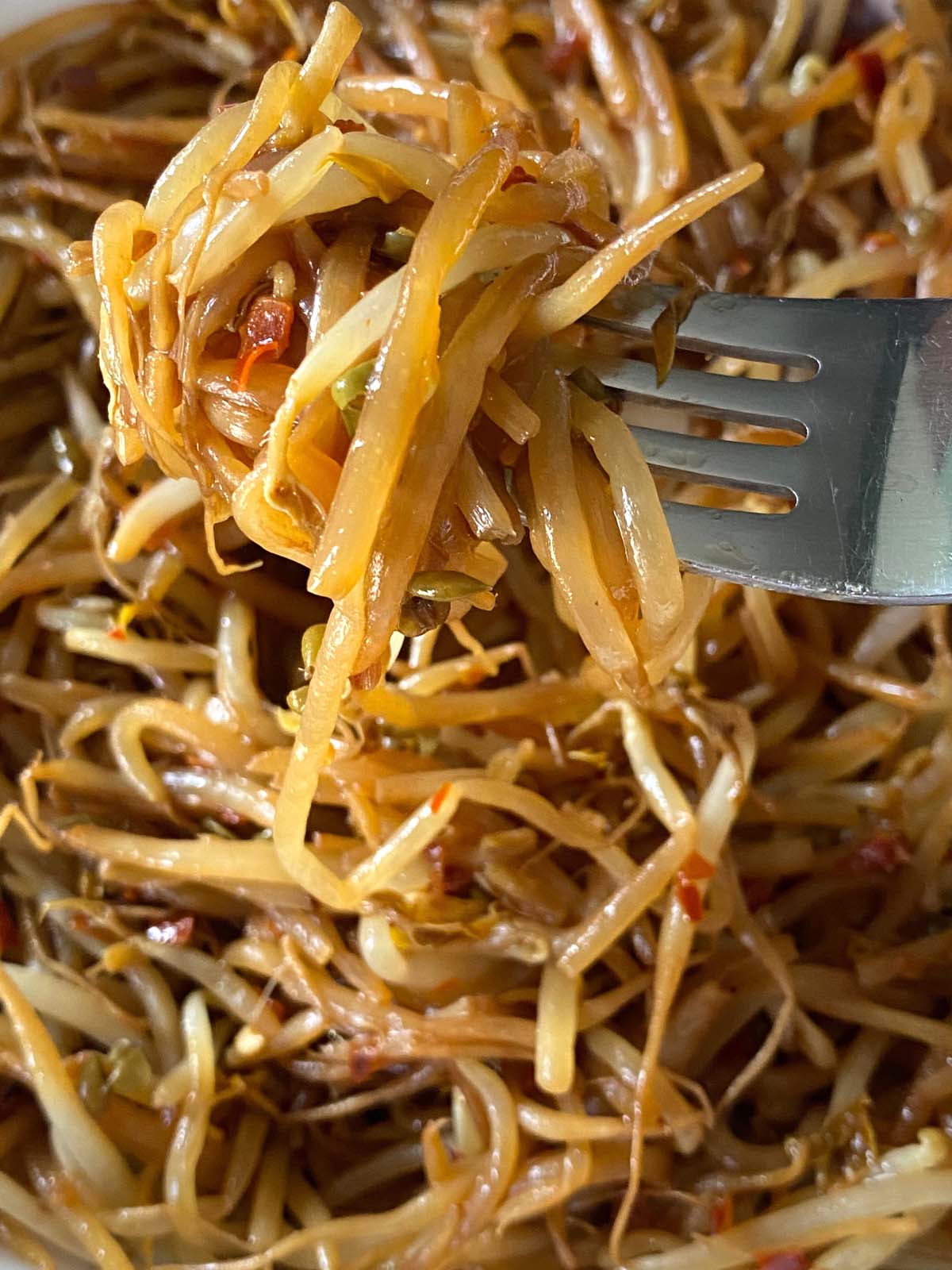 Sauteed Bean Sprouts Recipe – Melanie Cooks
