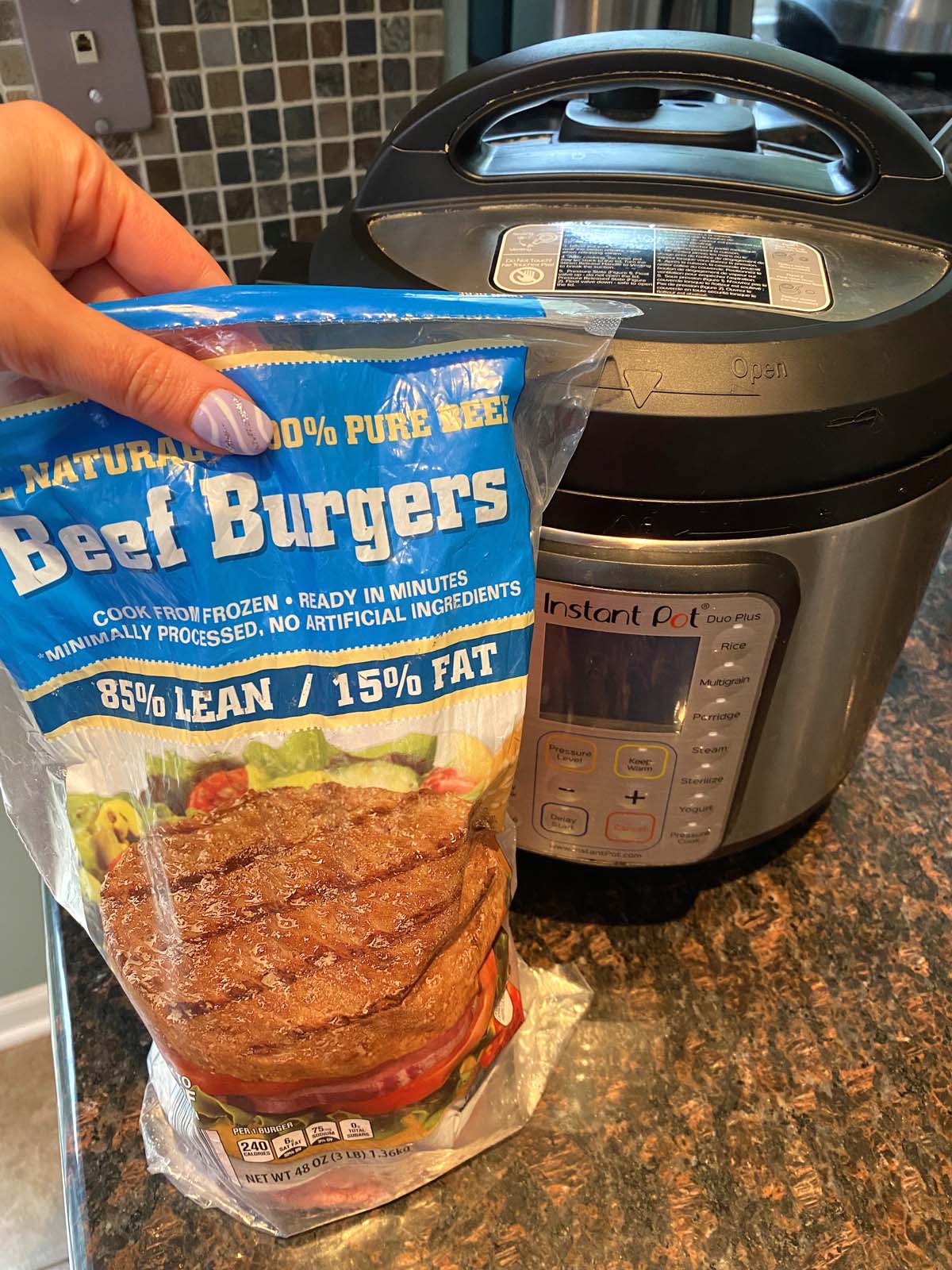 Frozen Hamburger Patties In The Instant Pot at Maddison Loch blog