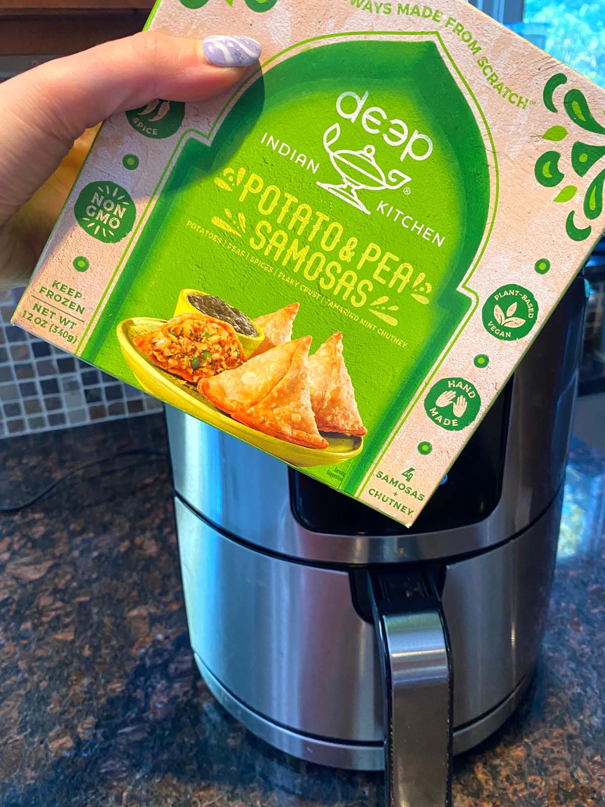 Frozen Samosas In The Air Fryer – Melanie Cooks