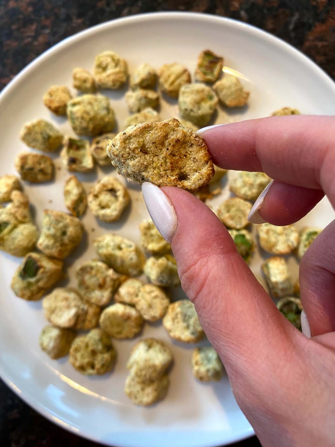 Air Fryer Frozen Breaded Okra – Melanie Cooks