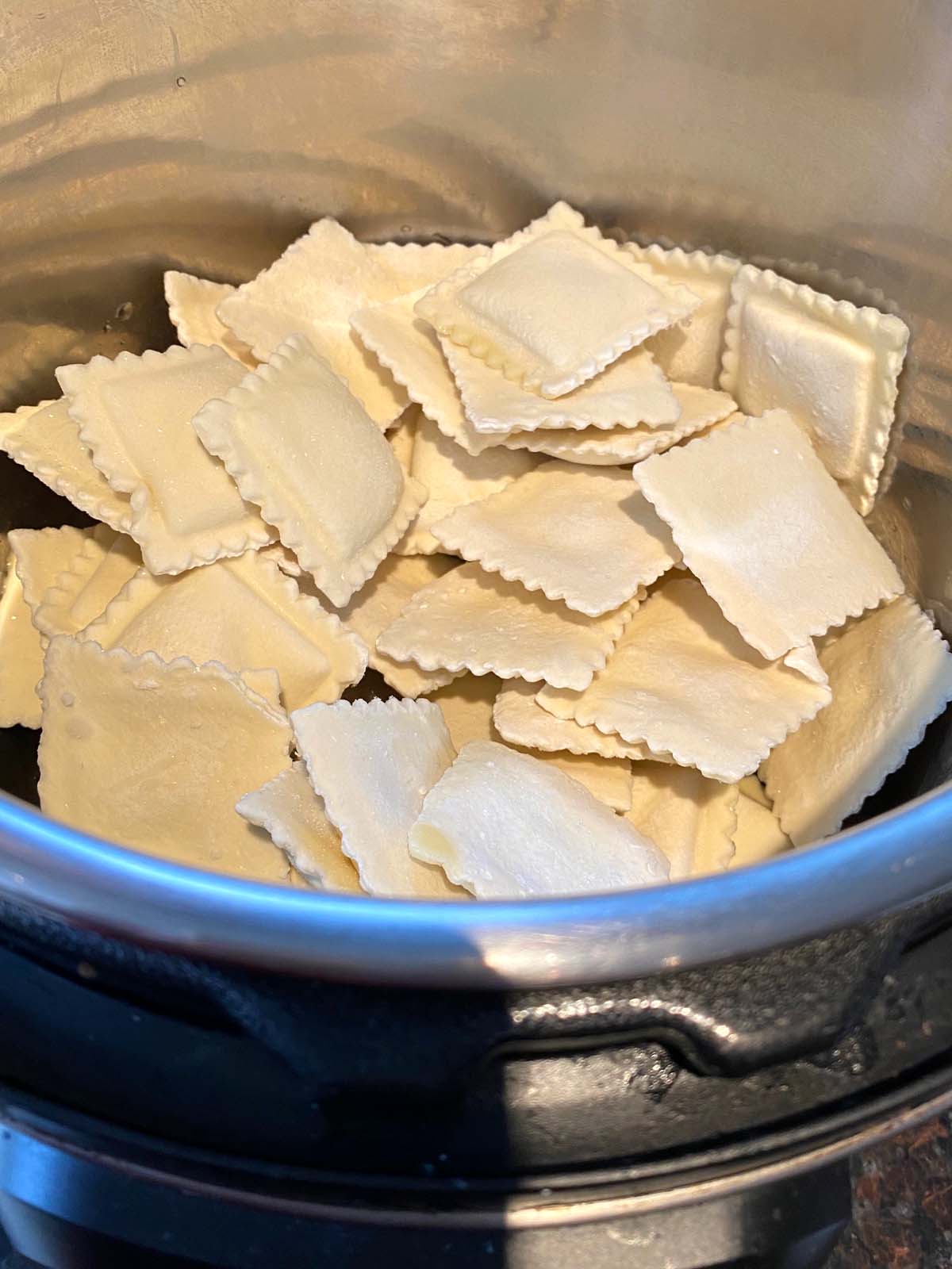 Instant Pot Frozen Ravioli – Melanie Cooks