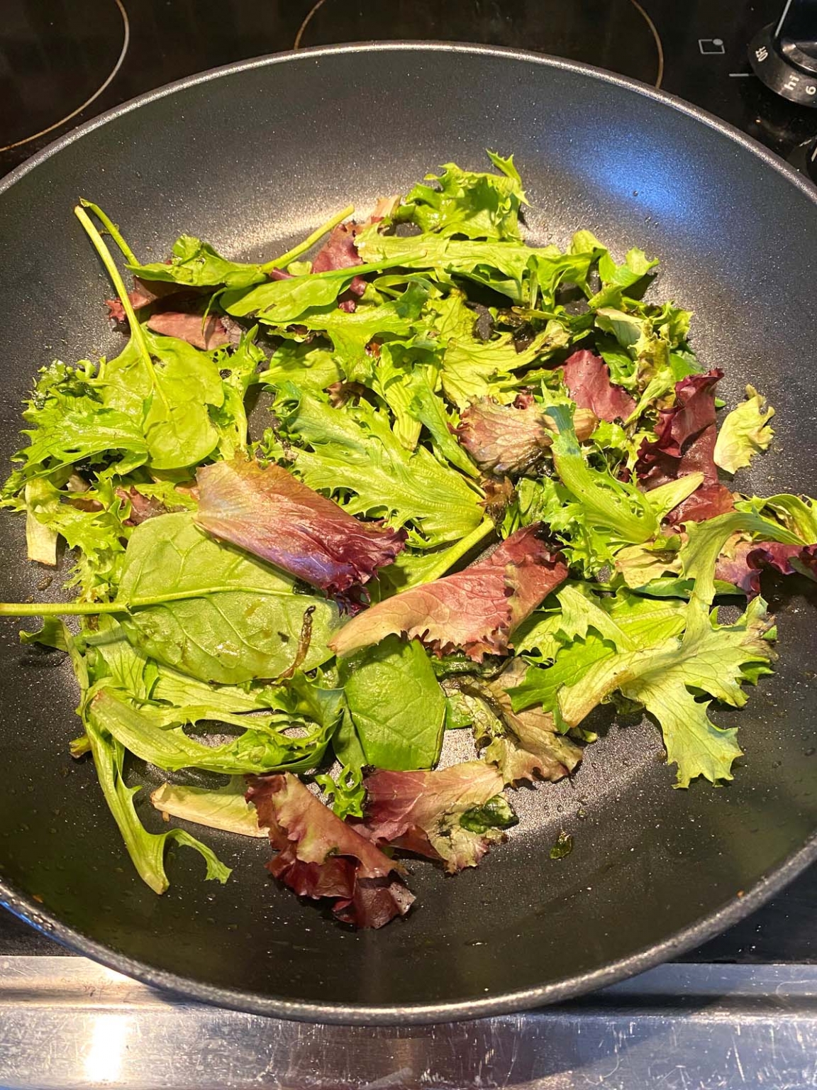 Sauteed Lettuce Recipe – How To Use Up Leftover Lettuce Mix – Melanie Cooks