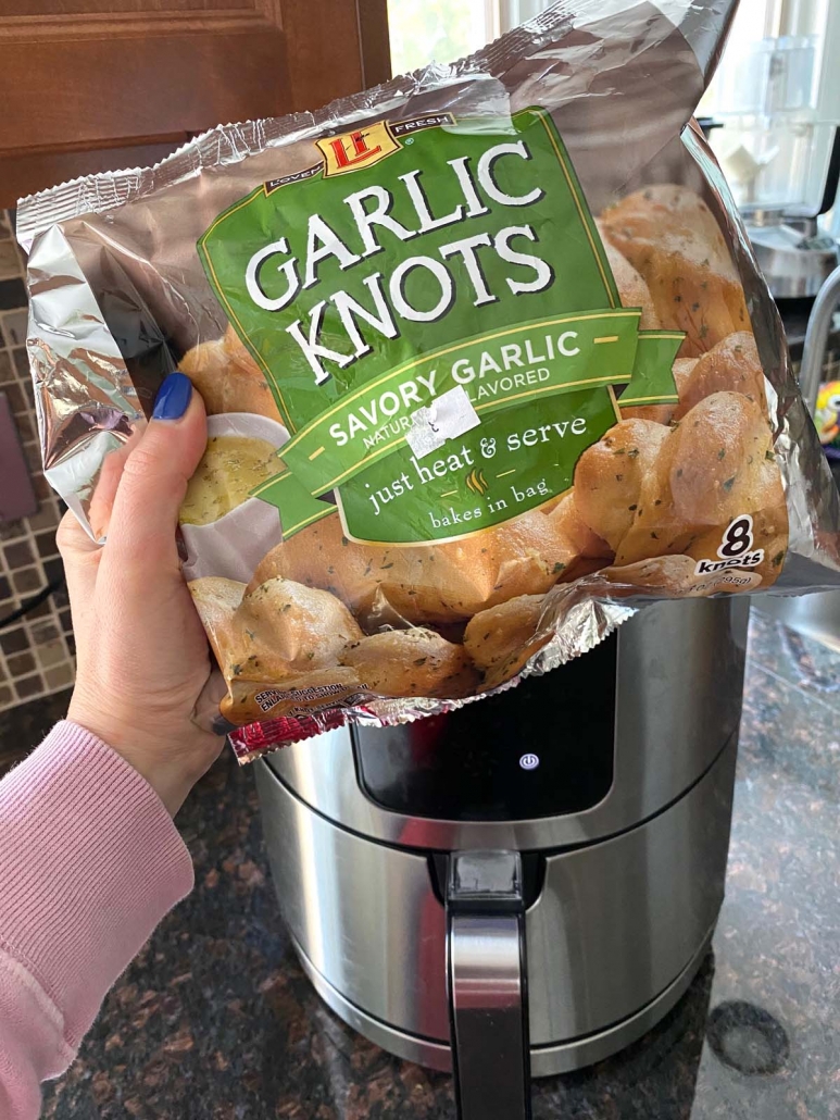 Frozen Garlic Knots In Air Fryer – Melanie Cooks
