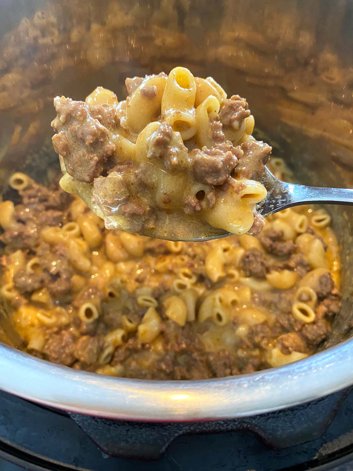 Instant Pot Boxed Hamburger Helper – Melanie Cooks