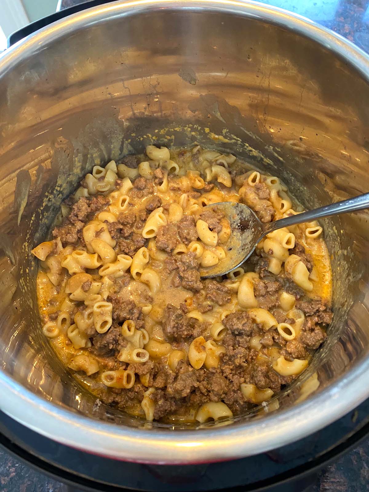 Instant Pot Boxed Hamburger Helper – Melanie Cooks