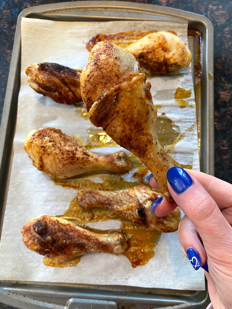 Easy Oven Baked Chicken Drumsticks Recipe – Melanie Cooks