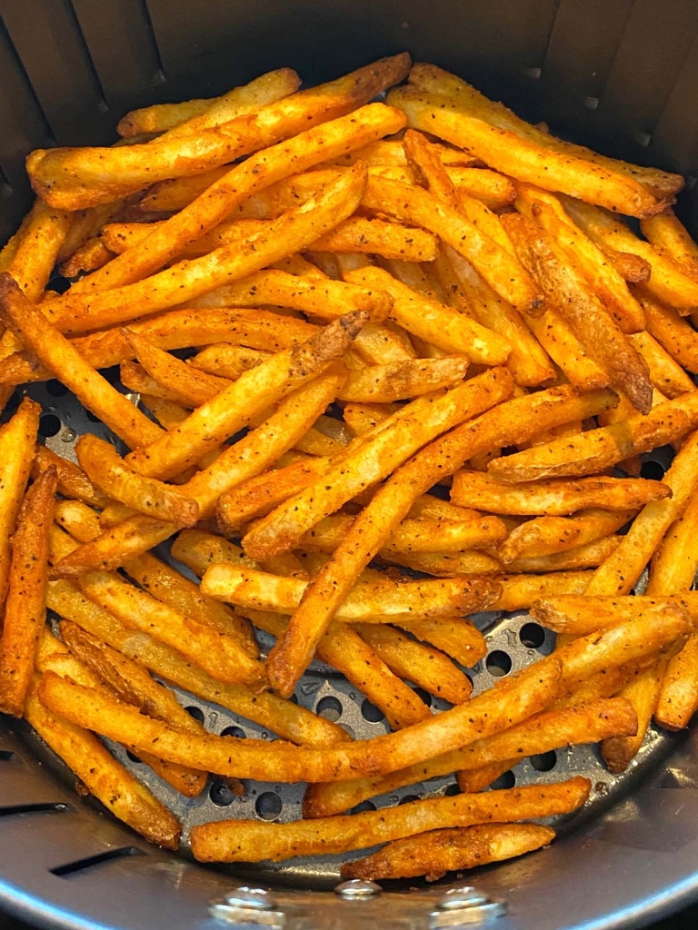 Checkers Frozen Famous Seasoned Fries In Air Fryer – Melanie Cooks