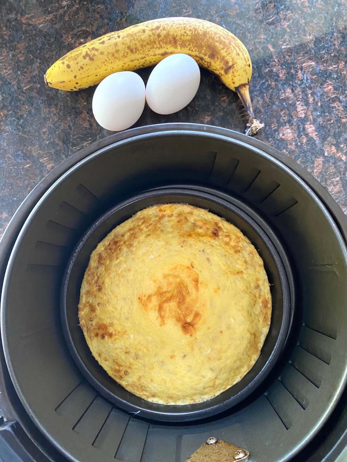 Healthy Air Fryer Banana Egg Pancake: Quick & Delicious – Melanie Cooks