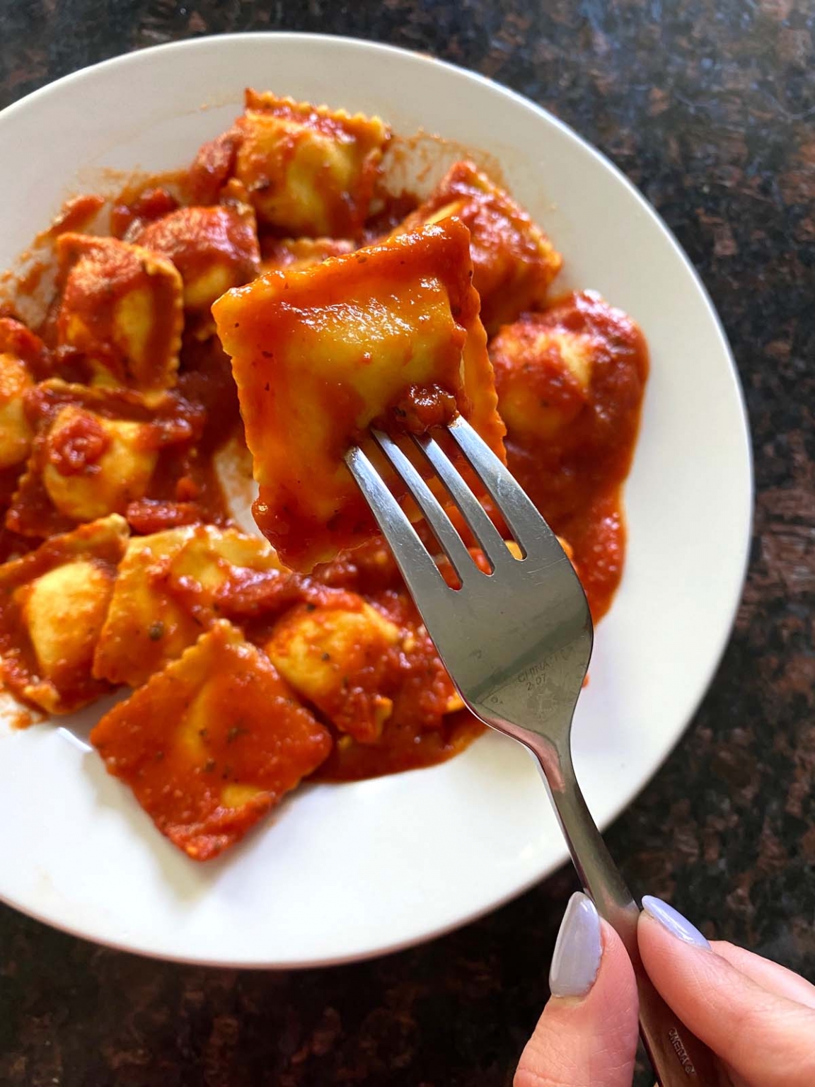 Cheese Ravioli With Marinara Sauce In Air Fryer – Melanie Cooks