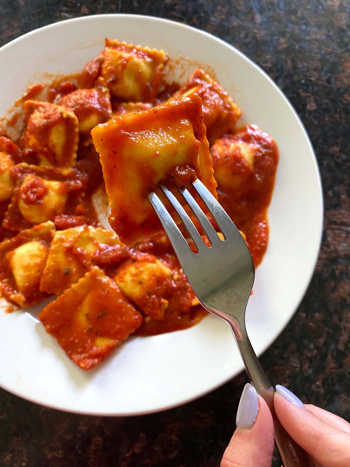Cheese Ravioli With Marinara Sauce In Air Fryer – Melanie Cooks