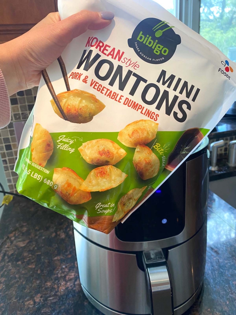 Air Fryer Frozen Mini Wontons – Melanie Cooks