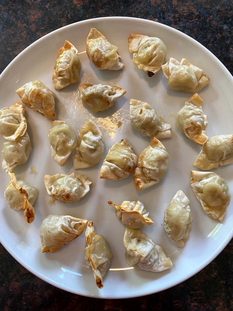 Air Fryer Frozen Mini Wontons – Melanie Cooks