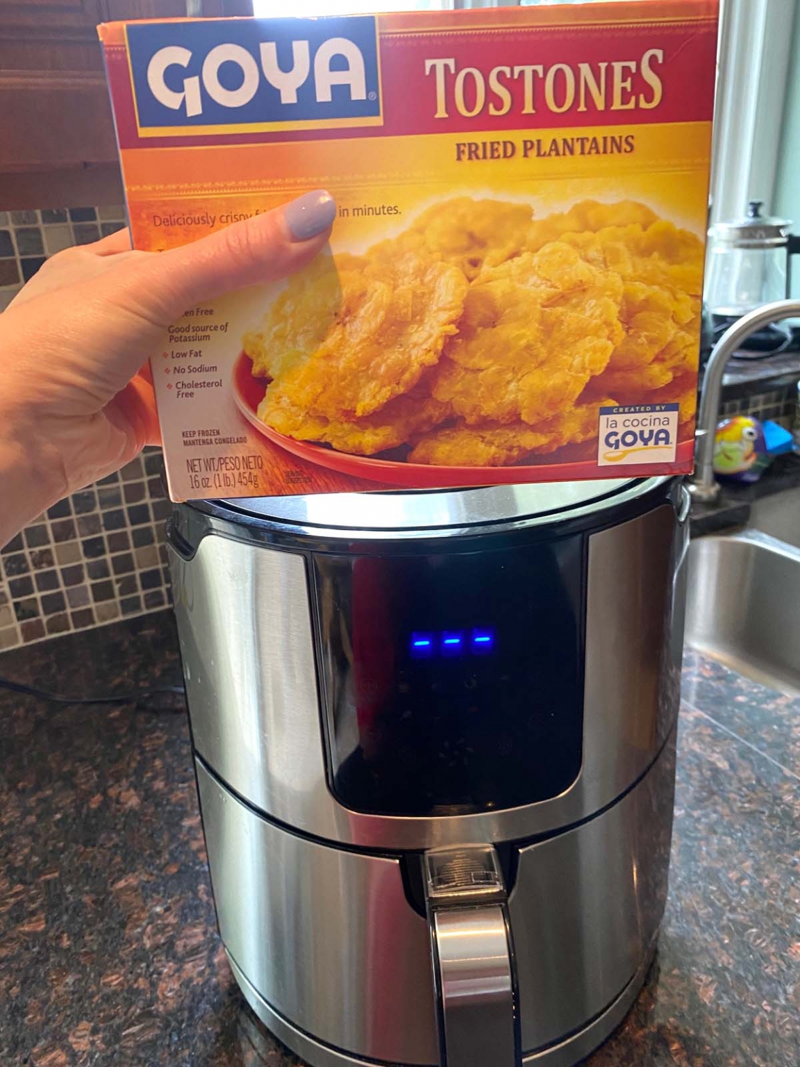Air Fryer Frozen Tostones – Melanie Cooks
