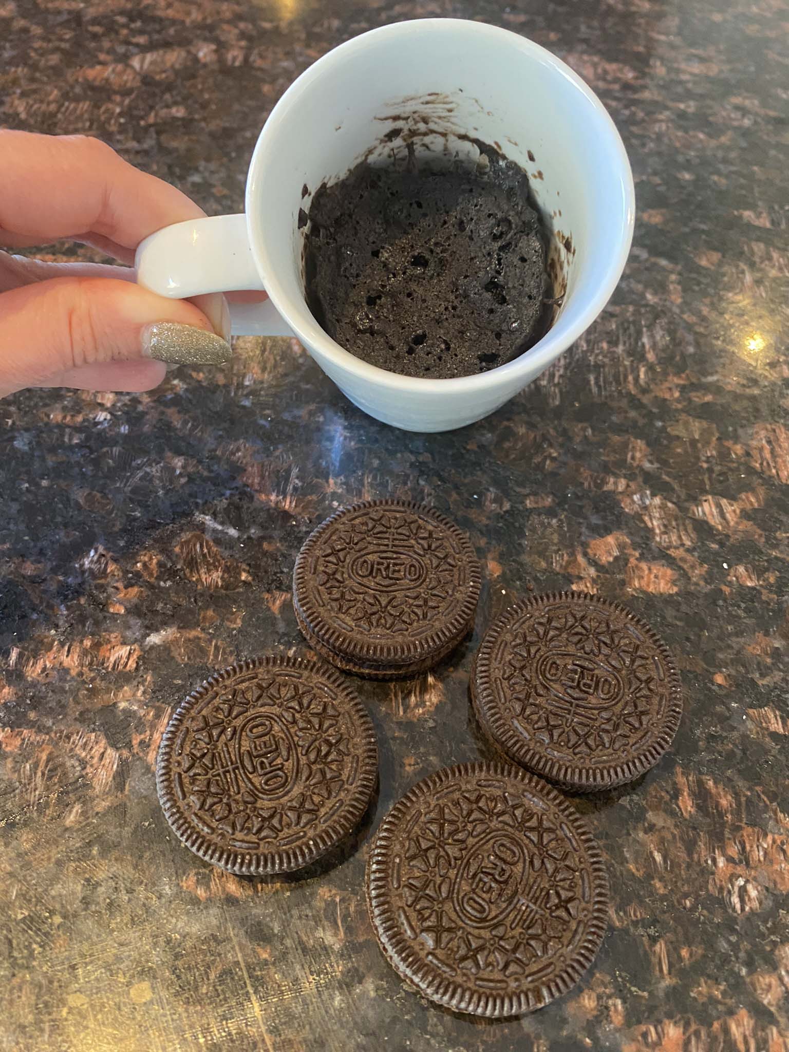 Oreo Mug Cake Recipe – Melanie Cooks