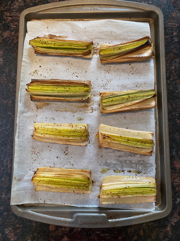 Roasted Leeks – Melanie Cooks