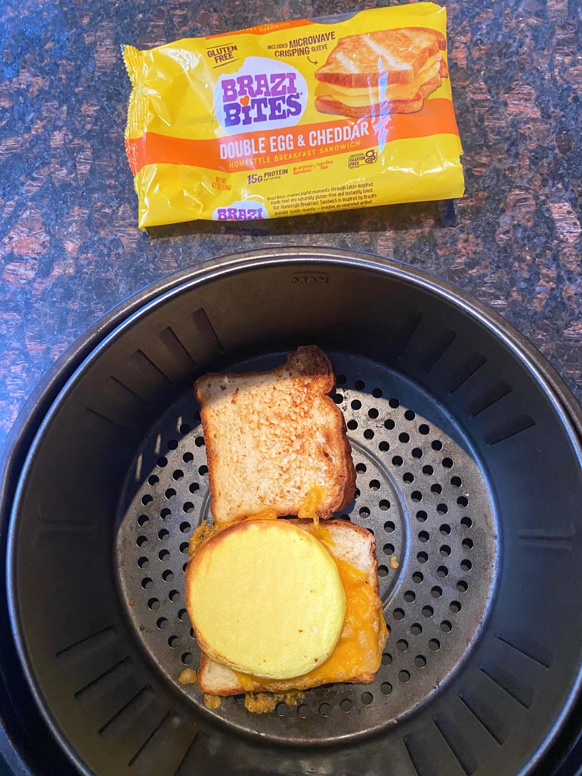 Air Fryer Frozen Brazi Bites Sandwich – Melanie Cooks