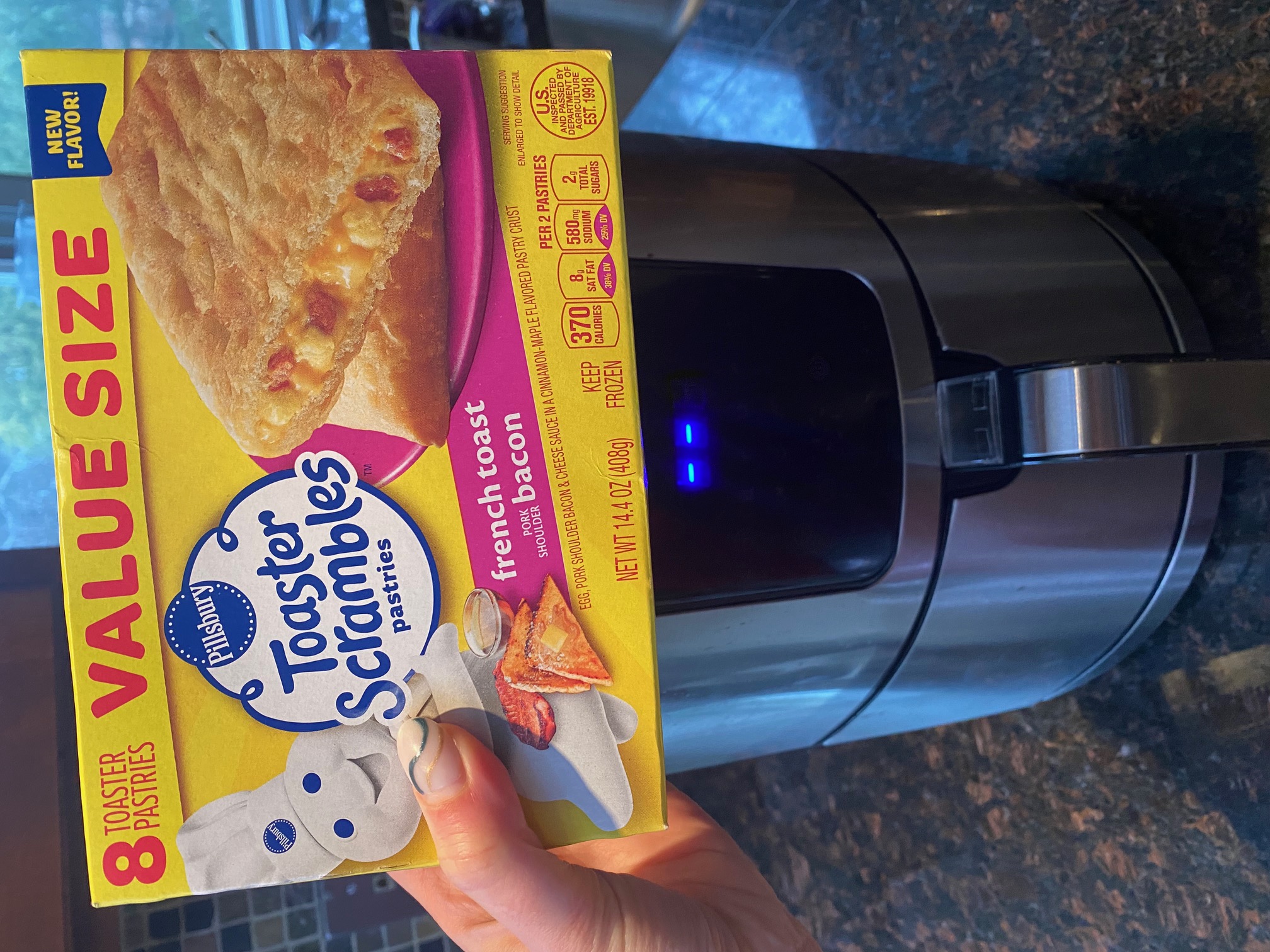Air Fryer Toaster Scrambles – Melanie Cooks