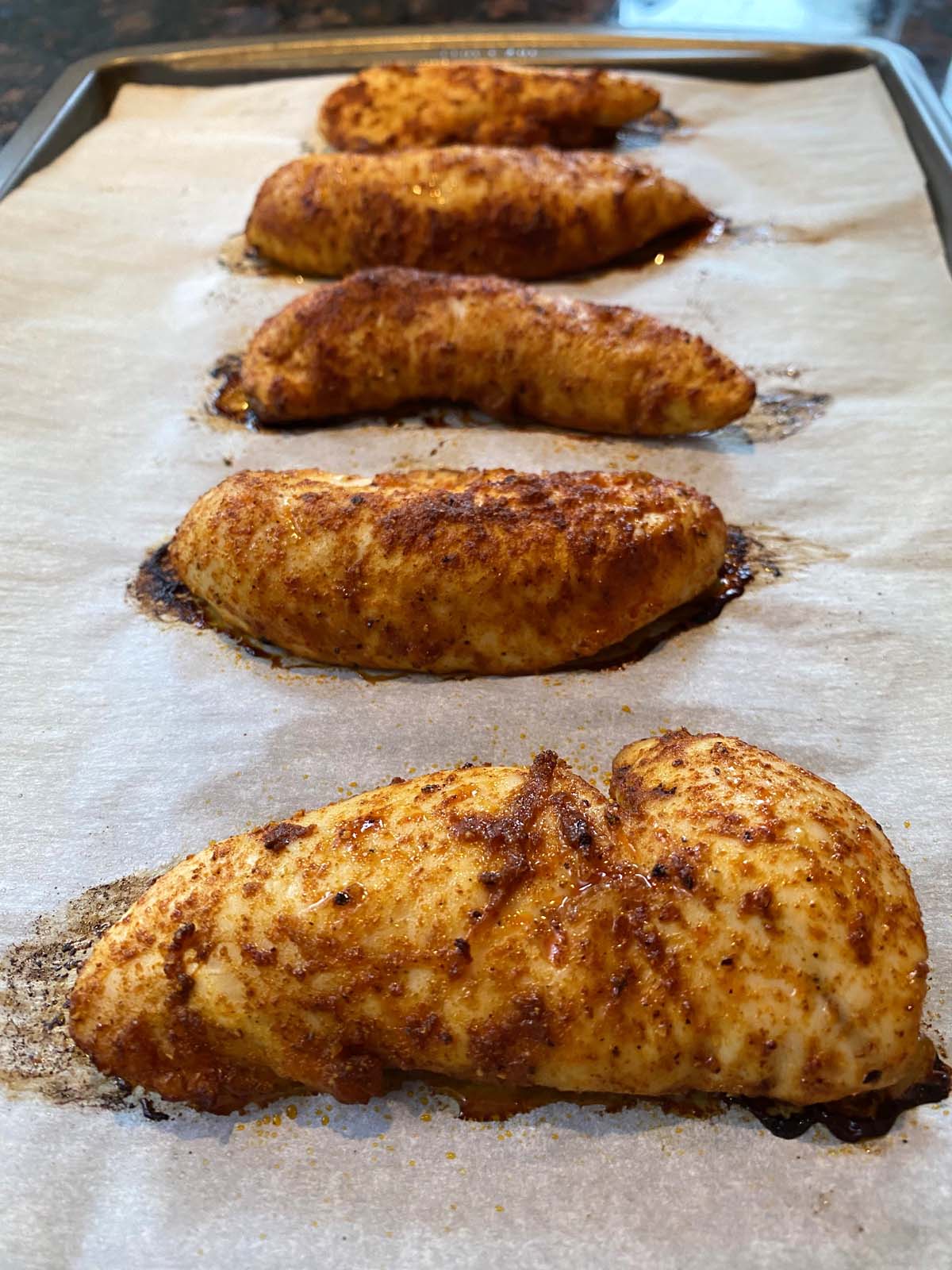 Baked Chicken Tenders No Breading – Melanie Cooks