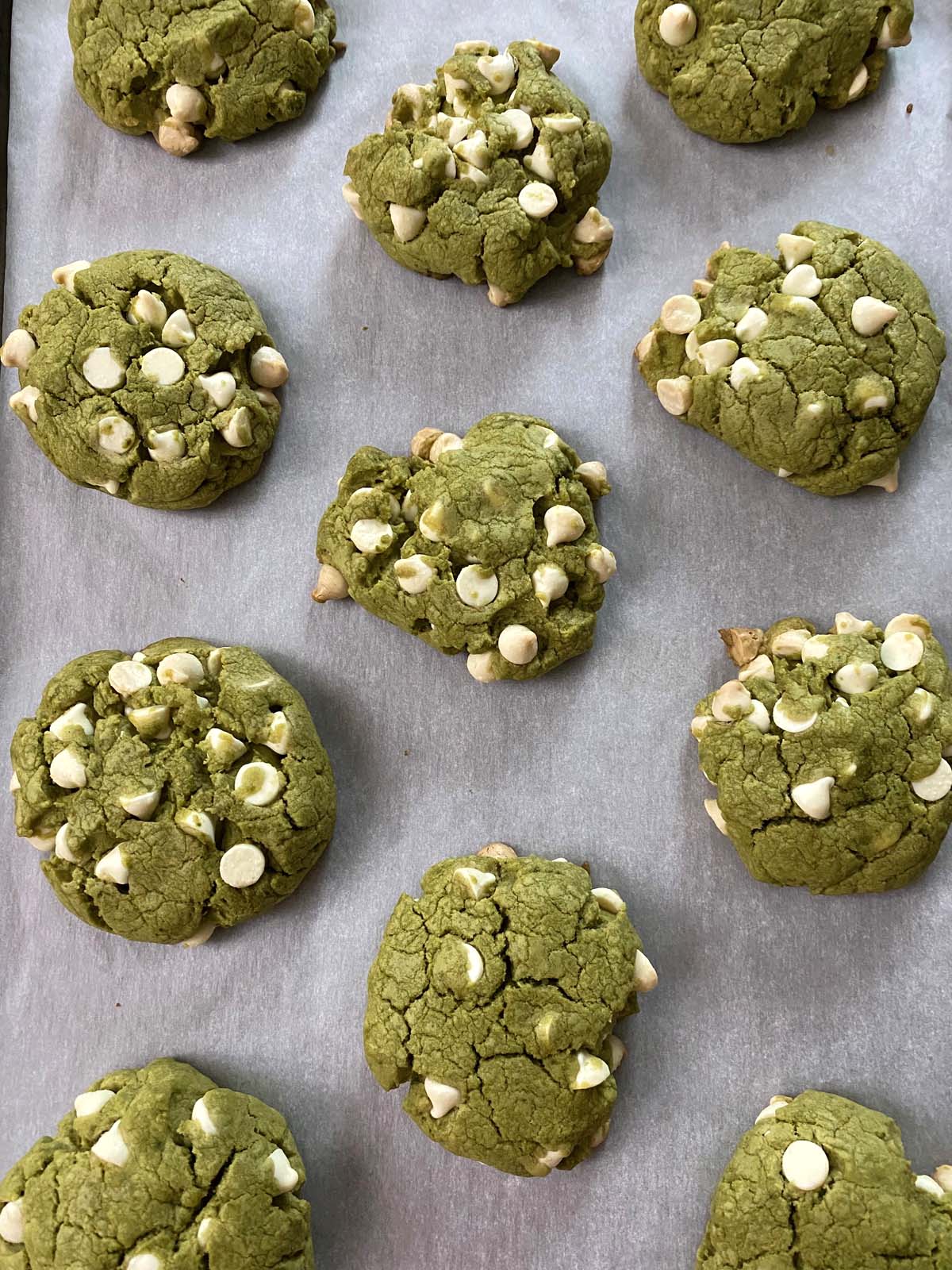 Matcha Cookies With Chocolate Chips – Melanie Cooks