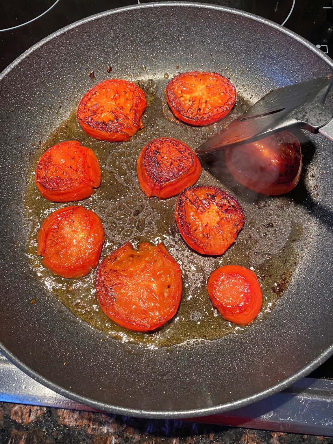 Pan Fried Tomatoes – Melanie Cooks