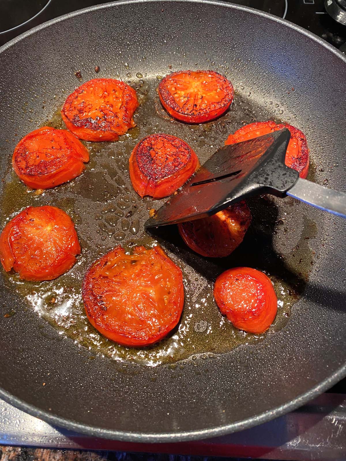 Pan Fried Tomatoes – Melanie Cooks