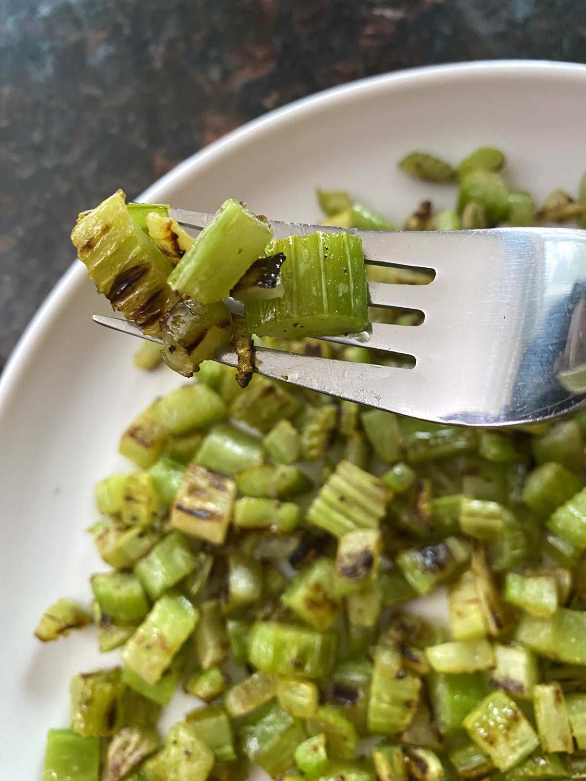 Sauteed Celery – Melanie Cooks