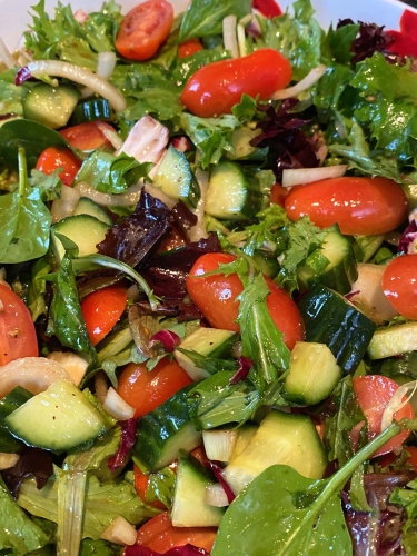 Spring Mix Salad – Melanie Cooks