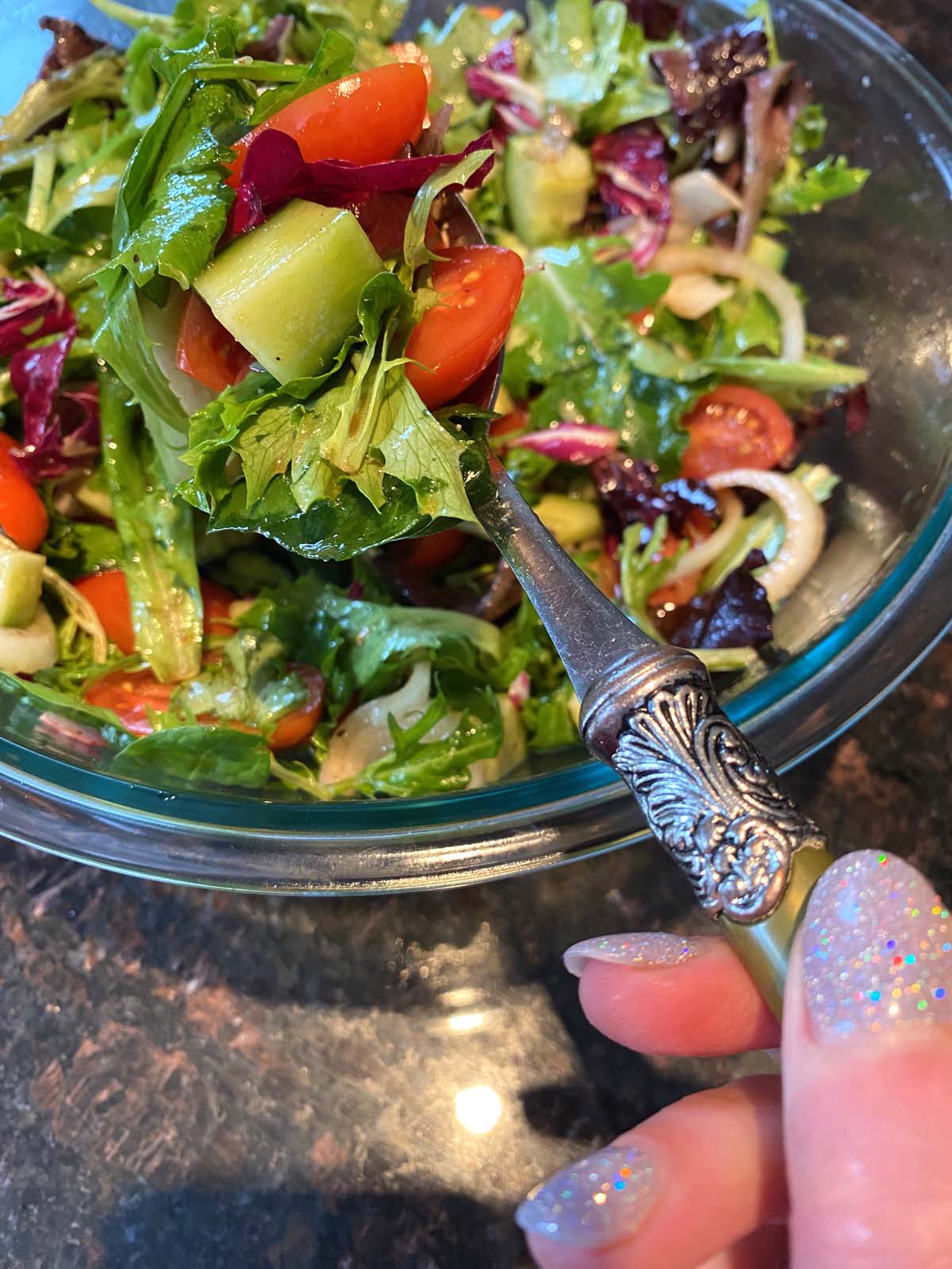 Spring Mix Salad – Melanie Cooks