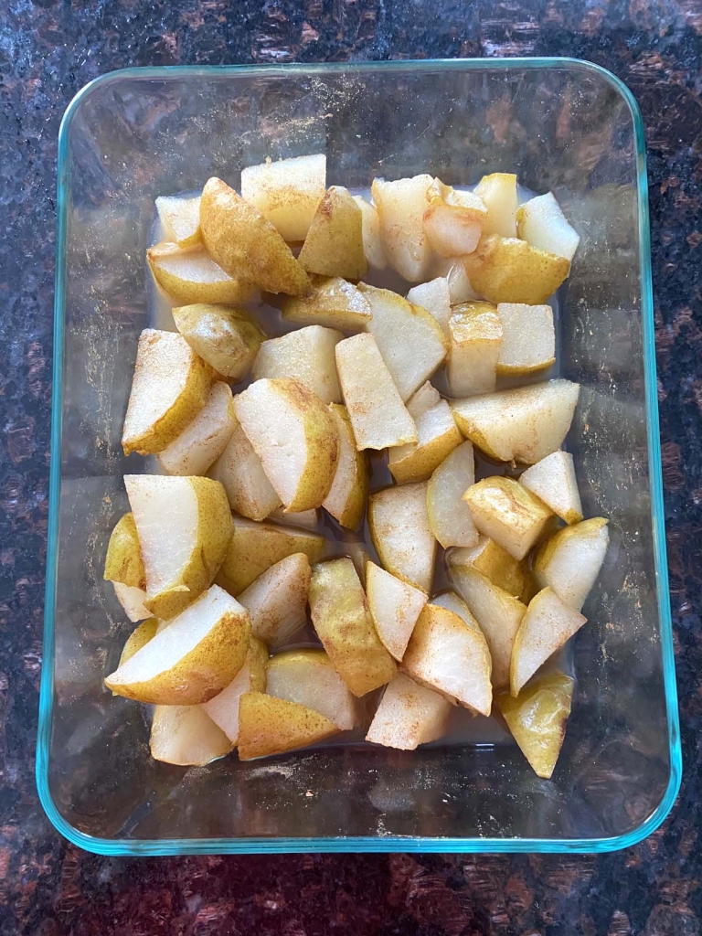 Microwave Pears – Melanie Cooks