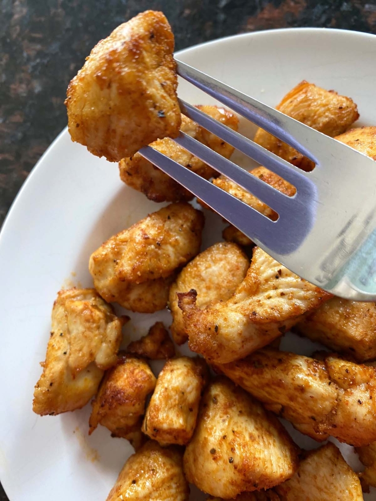 Air Fryer Chicken Bites – Melanie Cooks