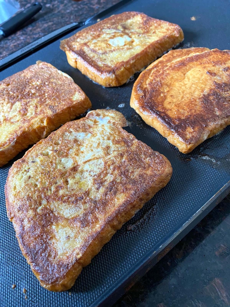 French Toast Without Milk – Melanie Cooks