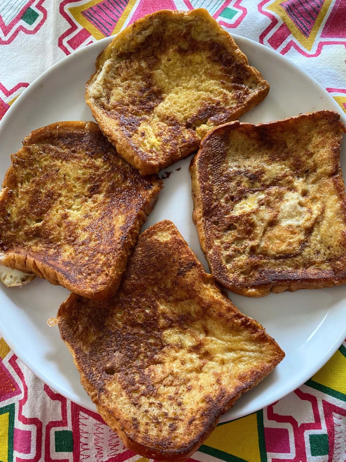 French Toast Without Milk – Melanie Cooks